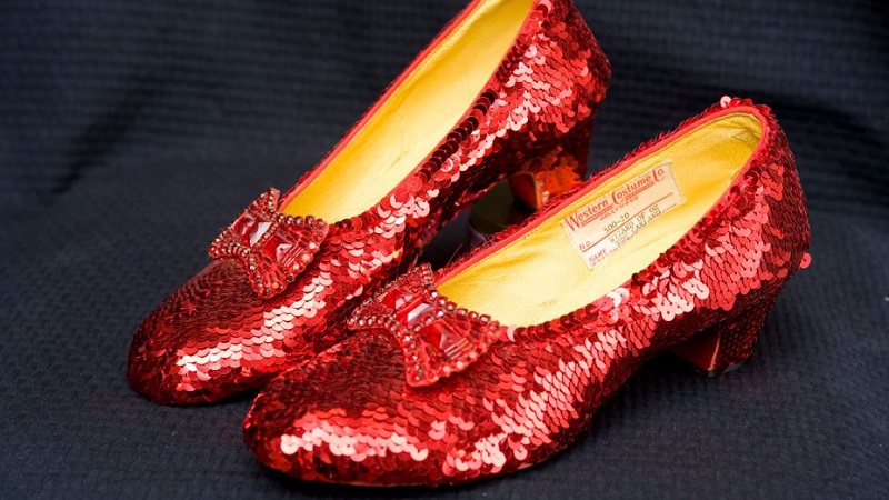 Original Ruby Slippers from “The Wizard of Oz” a - The Rich Side